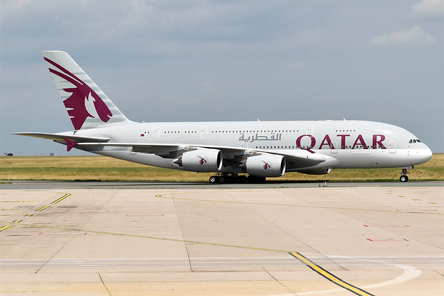 Qatar A388 at Doha on Sep 5th 2022, smoke in cockpit - AeroInside