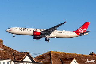 Virgin Atlantic A339 over Atlantic on May 30th 2026, engine stall in ...