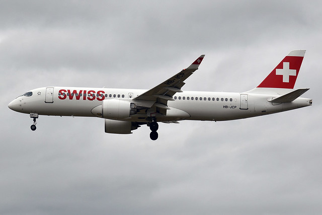 Swiss BCS3 at Zurich on Nov 5th 2022, acrid odour in cockpit - AeroInside