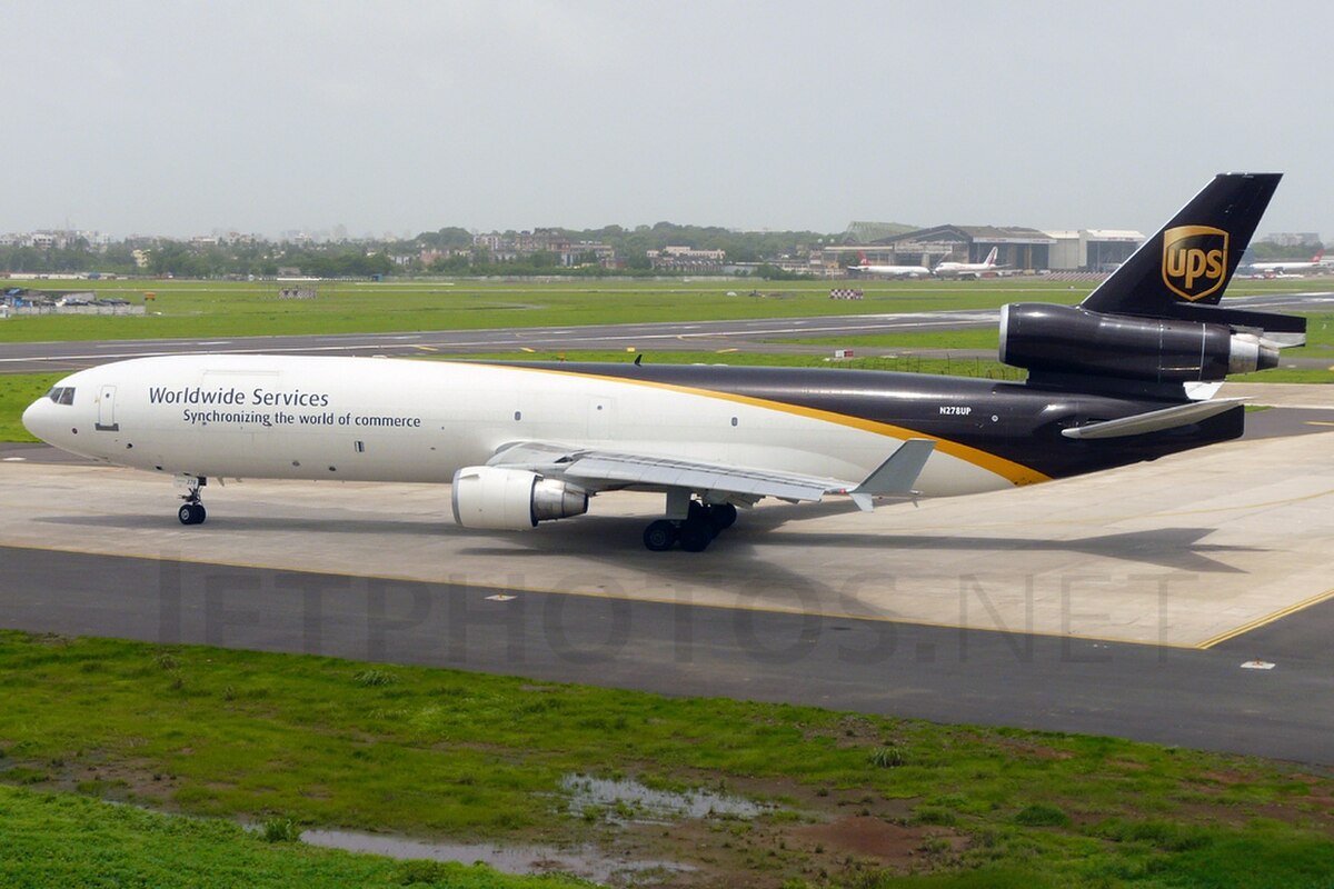 UPS MD11 at San Antonio on Apr 10th 2024, engine fire indication ...